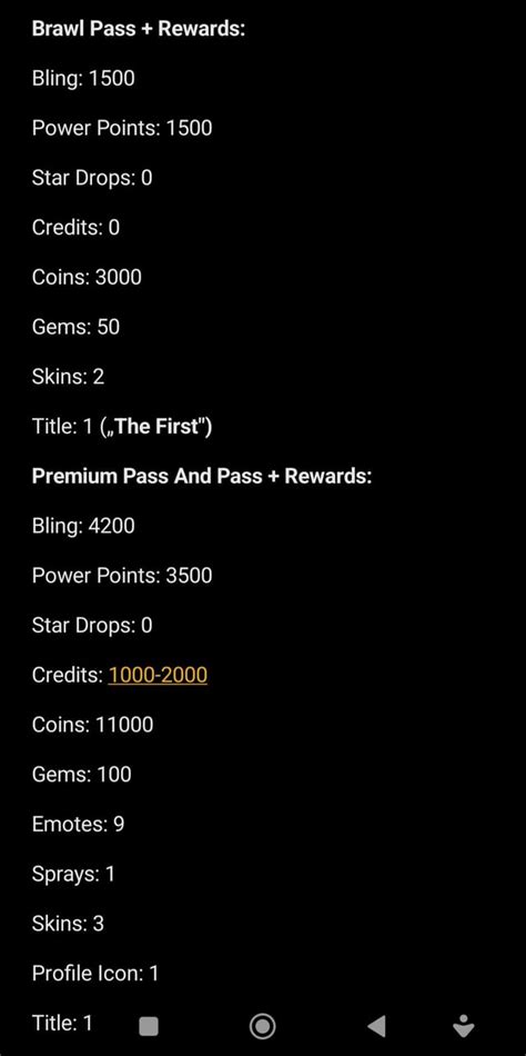New Season Brawl Pass Rewards Rbrawlstars