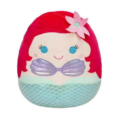 Squishmallow 8 Inch Disney Princess Asst Plush Ariel Toyworld