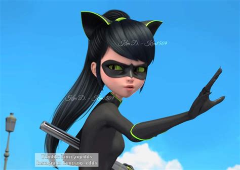 Lady Noire With 7 Different Hairstyles Info By Kim1509 Miraculous