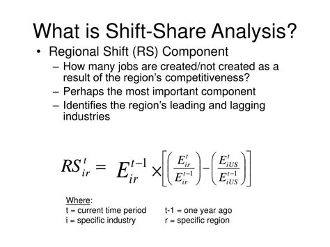 Ppt What Is Shift Share Analysis Powerpoint Presentation Free