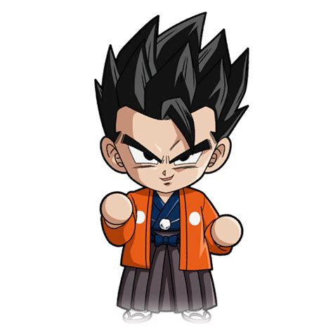 Chibi Gohan Kimono Render Fighterz By Maxiuchiha22 On Deviantart