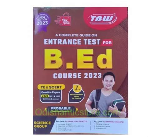 A Complete Guide On Entrance Test For Bed Course 2023 For Science At