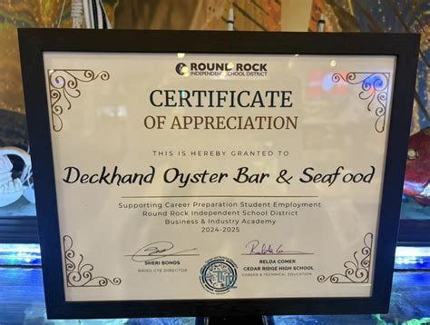 Deckhand Today Deckhand Had The Incredible Honor Of Receiving A