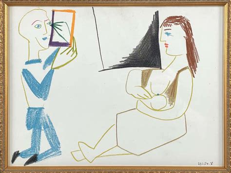 Pablo Picasso Pablo Picasso The Ballet Dancer Original Lithograph