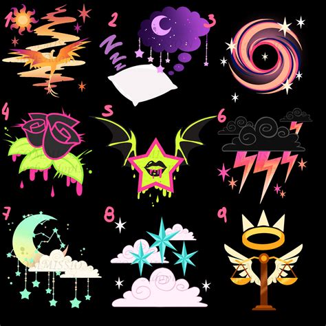 Cutie Mark Adoptable Batch 2 9 By Sush Adopts On Deviantart
