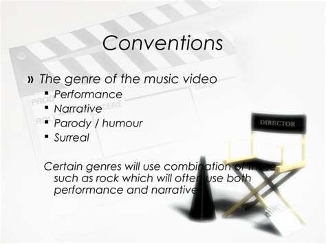 Music Video Analysing Codes And Conventions Ppt Music Video Genres