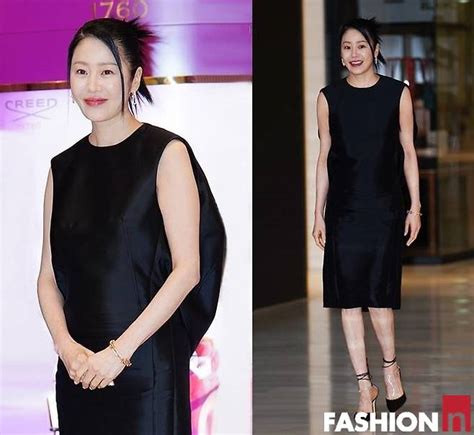 고현정 더 작아진 얼굴 리즈시절 뺨치는 우아한 블랙 드레스룩 패션엔