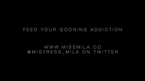 Feed Your Gooning Addiction Mistress Mila Clips4sale