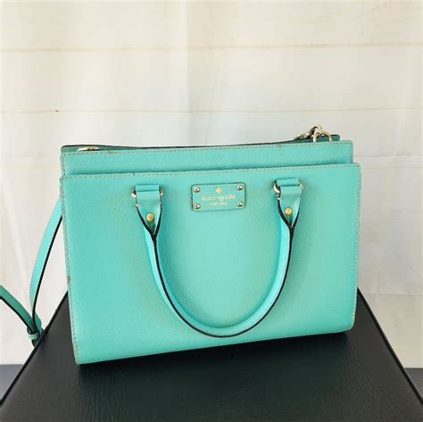 Kate Spade Bags Kate Spade Tiffany Teal Bag Poshmark