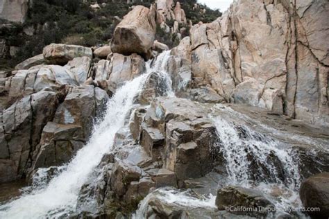 Ortega Falls Hiking To A Waterfall Right Off Highway 74 California