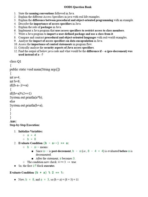 Java Programming Concepts And Examples Pdf Class Computer