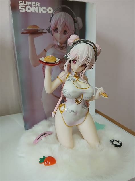 My Super Sonico Figure ꒷ 🍰 𖦹˙ Action Figure Collection Display