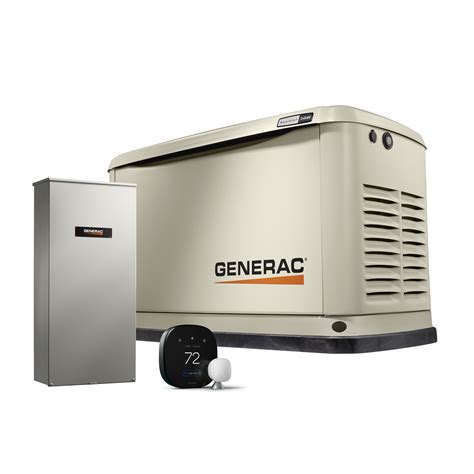 Shop Generac 24kw Home Standby Generator Ecobee Smart Thermostat