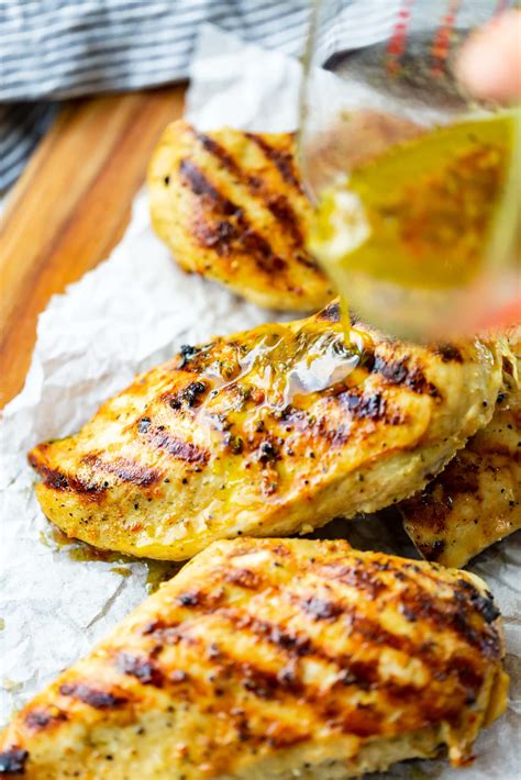 3 Ingredient Easy And Best Grilled Chicken Marinade Video Oh Sweet