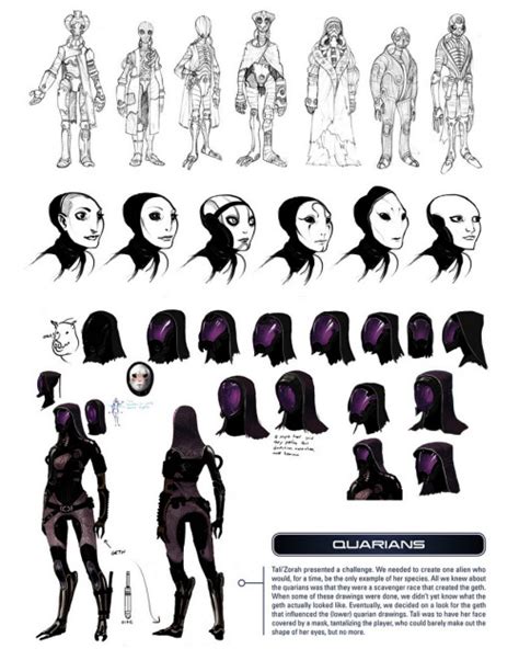 Bioware Shares Early Concept Artalientali Designs For Mass Effect 12
