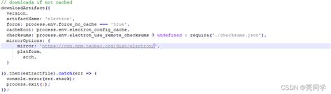 Electron安装， Node Installjs报错requesterror Read Econnreset问题解决方案 Csdn博客
