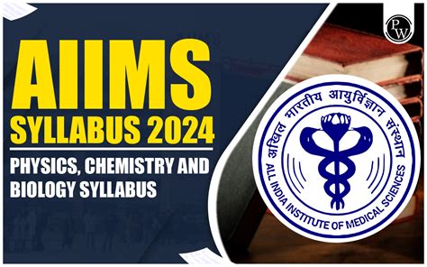 Aiims Syllabus 2024 Physics Chemistry And Biology Syllabus