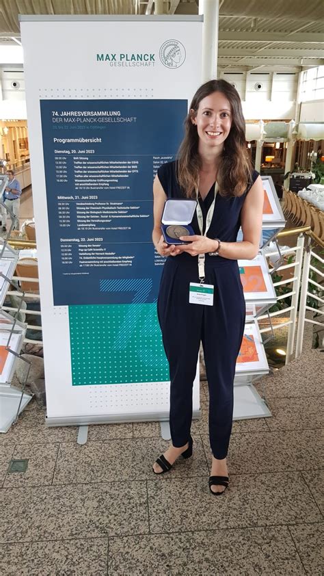 Otto Hahn Medal For Anna Pingen