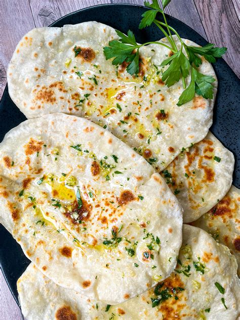 Easy Garlic Naan Recipe Tastefully Grace