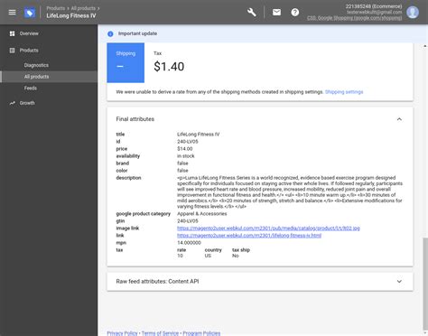 Magento 2 Google Shopping Feeds Google Merchant Product Data WebKul