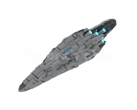 Lego Moc Rebel Alliance Mon Calamari Mc 80 Wingless Class Heavy