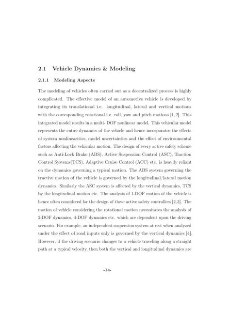 Adaptive Vehicle Estimation And Control For Dynamic Road Conditions Grin Grin