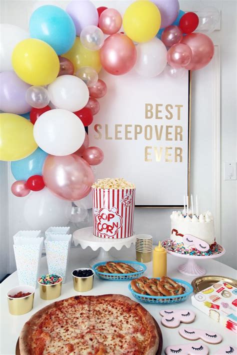 Best Sleepover Party Ever Hunted Interior Slumber Party Birthday