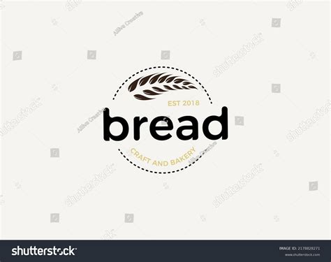 Fresh Bread Bakery Logo Design Concept Stock Vector Royalty Free 2178828271 Shutterstock