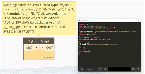 Warning Attributeerror Nonetype Object Has No Attribute Isatty