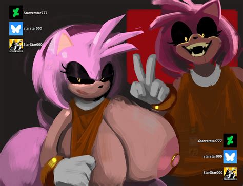 Post 6682610 Amy Exe Amy Rose Sonic The Hedgehog Series Starverstar000