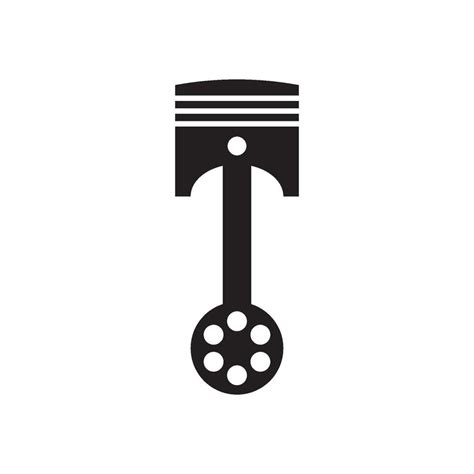 Piston Icon Vector 28123996 Vector Art At Vecteezy