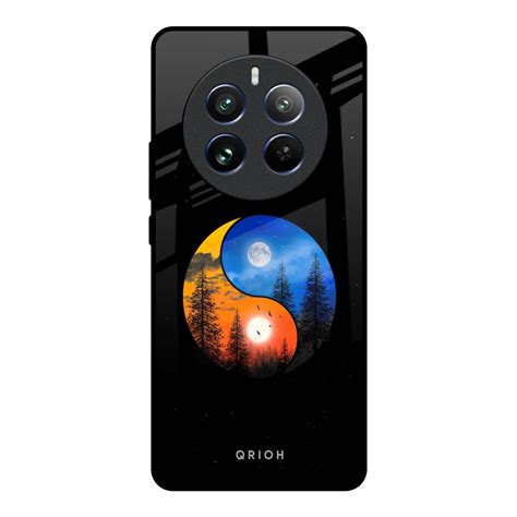 Yin Yang Balance Realme 12 Pro Plus 5g Glass Back Cover Flat 35 Off