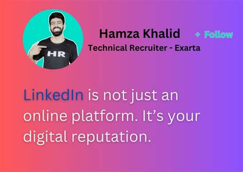 hamza khalid on linkedin linkedingrowth digitalreputation learningplatform growthmindset
