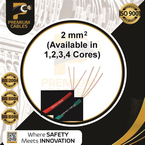 2mm2 Available In 1234 Cores Premium Cables