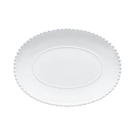 Costa Nova Pearl White 34cm Medium Oval Platter