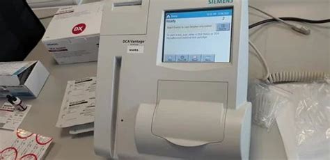 Siemens Dca Vantage Hba1c Analyzer With Ngspifcc Cap And Clia Approved Poct Analyzer At