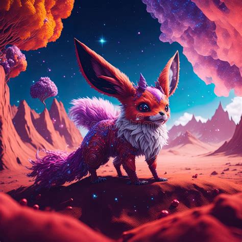 Monster Of The Galaxy Monster Inspiration From The Pokemon Stock Illustration Illustration Of