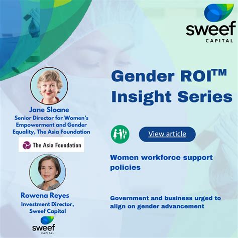 Women Workforce Support Policies Sweef Capital