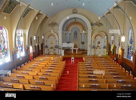 Our Lady Of Good Voyage Church Is A Historic Spanish Revival Style