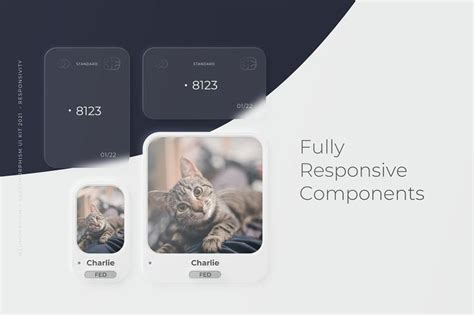 Neumorphism Glassmorphism UI Kit Tendencias de diseño web Tendencias de diseño Diseño web