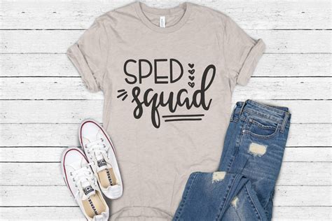 SPED Squad SVG By Morgan Day Designs TheHungryJPEG