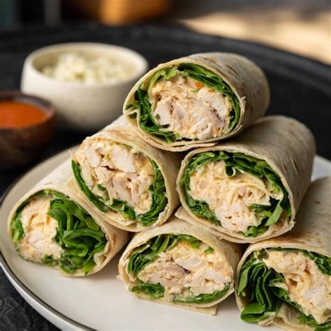 Healthy Chicken Wraps Healthy Chicken Wraps Meal Prep Sundays