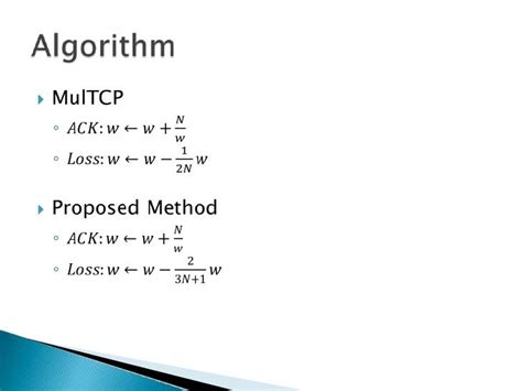 Tcp Fit An Improved Tcp Congestion Control Algorithm And Its Perform