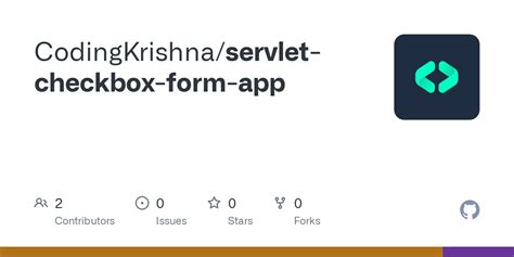Github Codingkrishnaservlet Checkbox Form App Github Codingkrishnaservlet Checkbox Form App