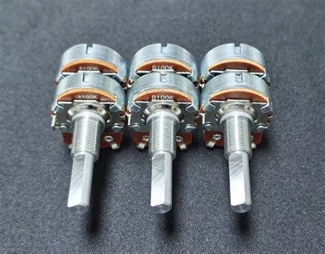 Double Multiple Tap Potentiometer Tap Potentiometer Switches