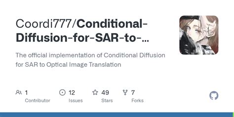Github Coordi777conditional Diffusion For Sar To Optical Image Translation The Official