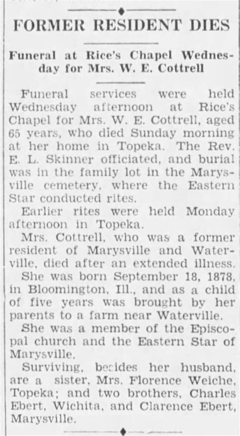 Grace Lillian Ebert Cottrell 1878 1944 Find A Grave Memorial