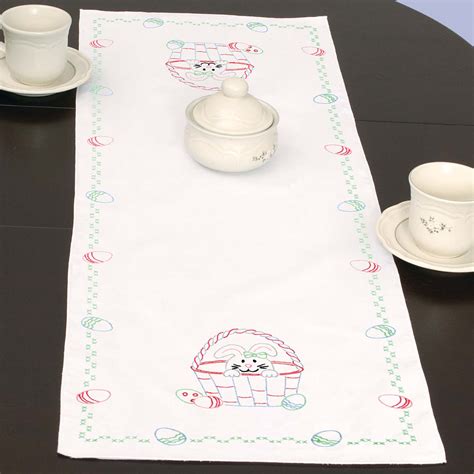Easter Table Runner Jack Dempsey Needle Art