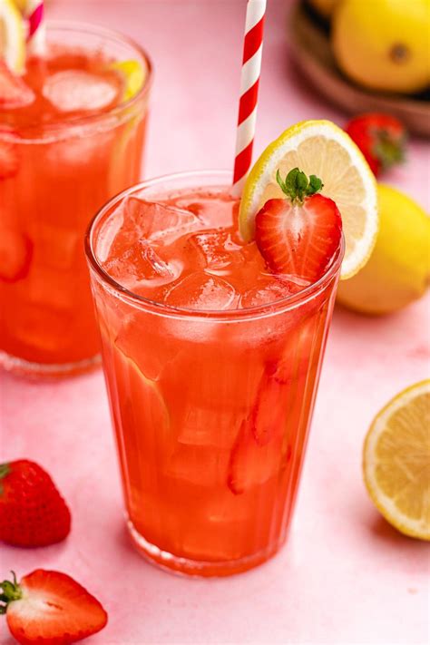 Strawberry Lemonade Recipe Dinner Then Dessert
