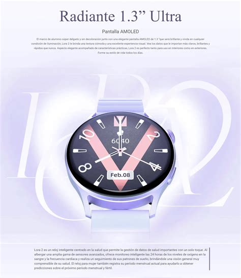 Kieslect Lora 2 Smartwatch Kieslect México